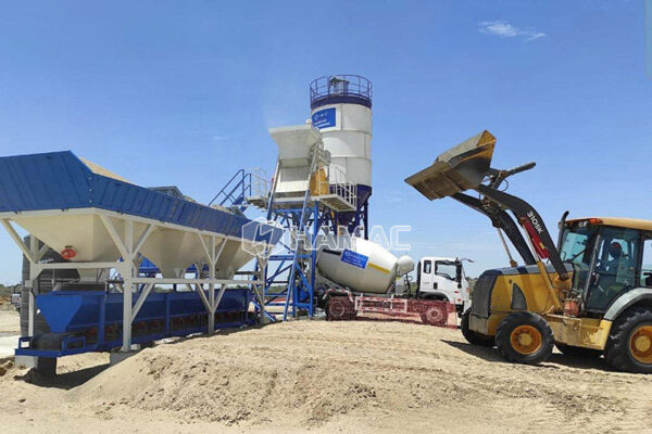 Stationary Concrete Batching Plant - Hamac